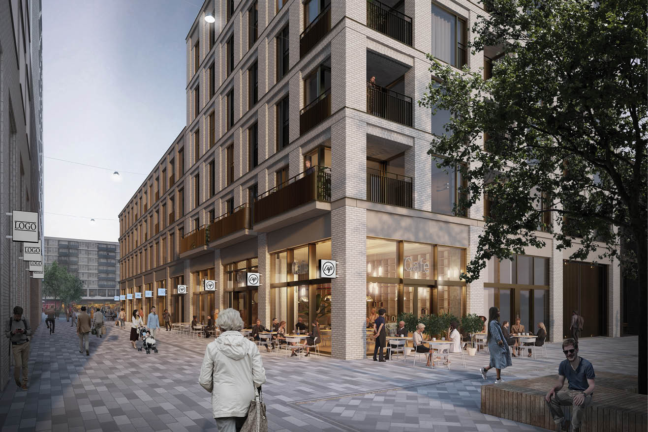 De Os in vernieuwingsgebied Osdorpplein | Heddes Bouw & Ontwikkeling